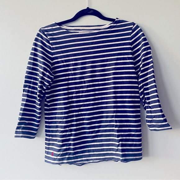 Joules | Tops | Joules Navywhite Auricle Long Sleeve T | Poshmark